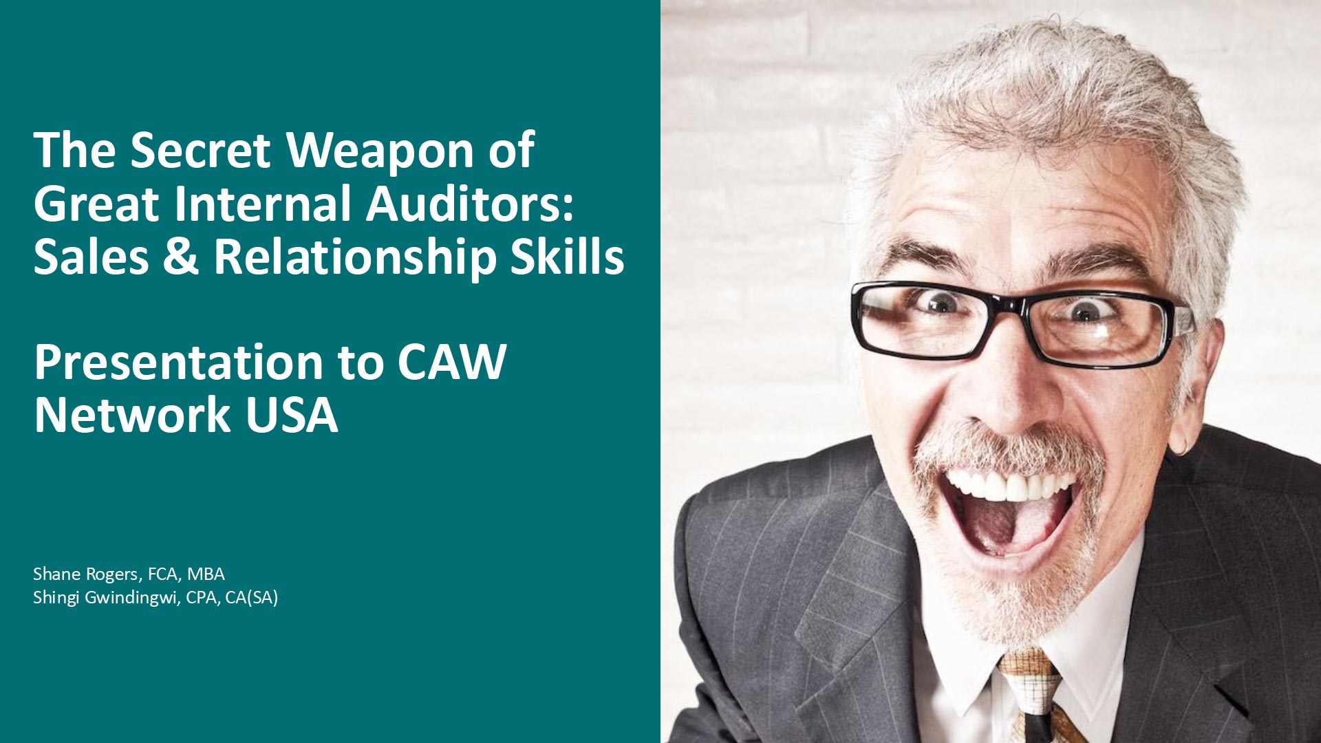 Secret Weapon of Great Internal Auditors - CAW Network USA